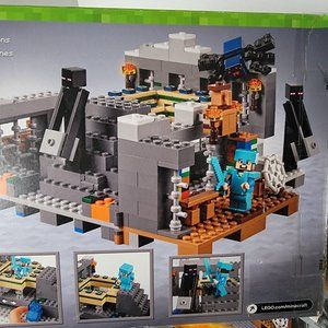 Lego | Toys | Lego Minecraft 2124 The End Portal Steve Endermen Cave ...